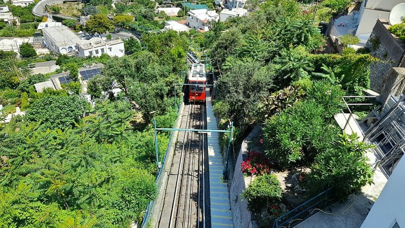Capri Funicular - Nomads Travel Guide