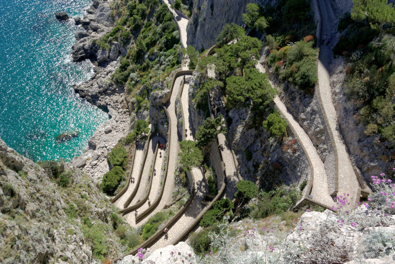 Via Krupp, Capri, Italy (2026): A Dramatic Zigzag Path Carved Into the ...