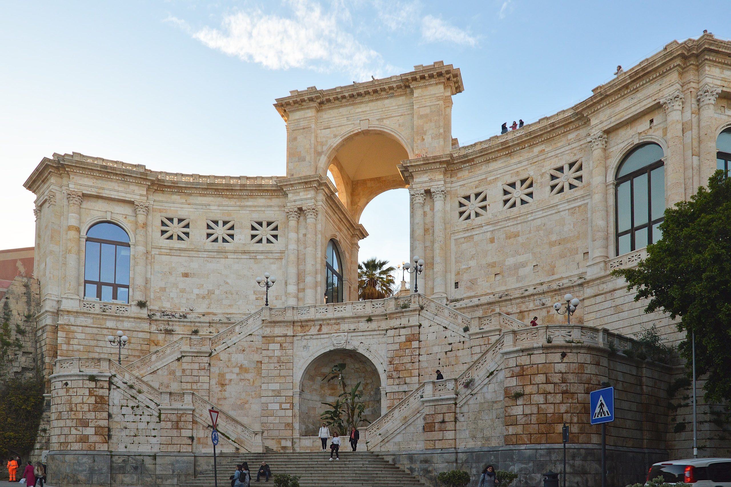 Bastione di Saint Remy, Cagliari (2026): Panoramic terraces and a ...