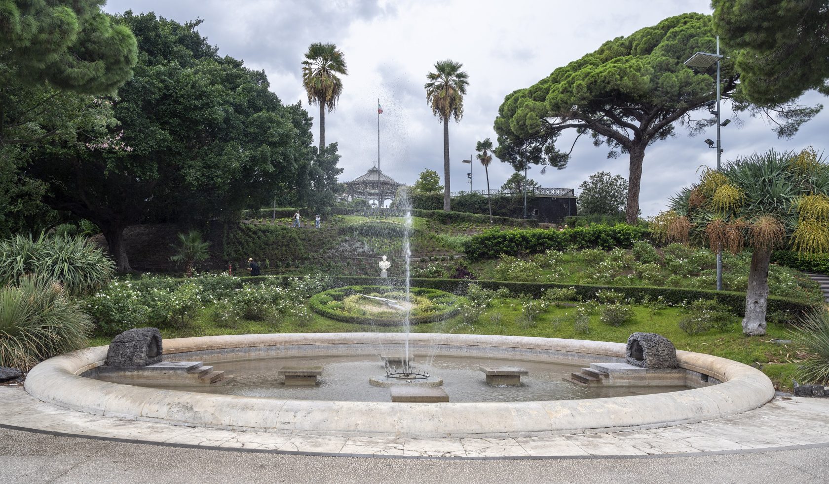Villa Bellini/Chiosco Bellini, Catania (2026): Shaded city-garden ...